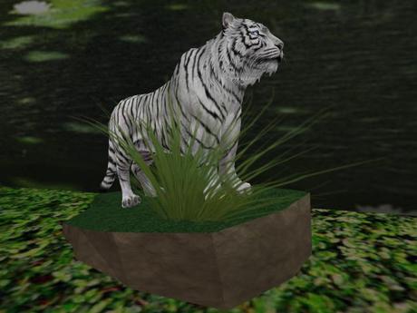 Second Life Marketplace - {PpP} Animal Series White Tiger Tipjar