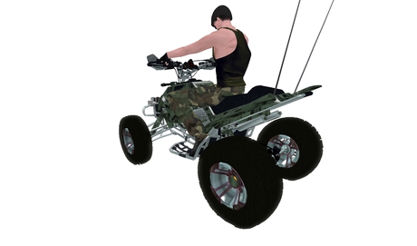 Second Life Marketplace - ATV Quad Army