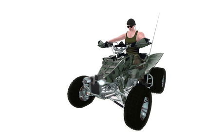 Second Life Marketplace - ATV Quad Army