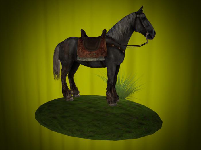 Second Life Marketplace - {PpP} Animal Series Ready to Ride Saddled ...