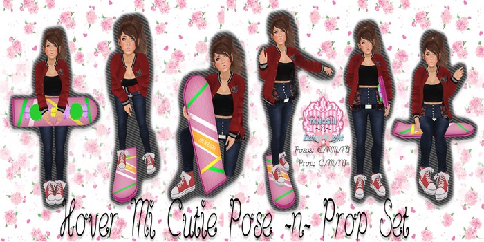 Second Life Marketplace - Tanoshi & Lamp*Light - Hover Mi Cutie Prop ...