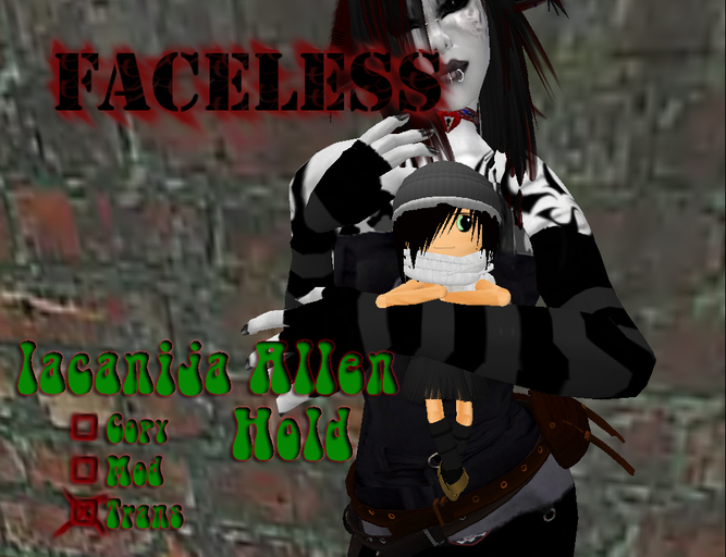 Second Life Marketplace - Faceless - lacanija Allen