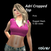 Second Life Marketplace - Coisas - Adri Cropped Top - Pink