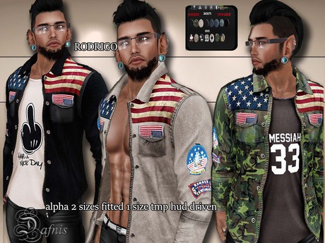 Second Life Marketplace - *DAFNIS FAT2 PACK DRIVEN RODRIGO DEMO COATS ...