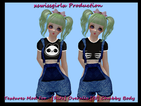 Second Life Marketplace - Textures Mod For : [Ritz] Overalls_[BI ...