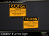 Second Life Marketplace - .:Lazuli:. Caution Furries Sign