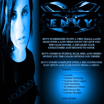 Second Life Marketplace - Club ENVY Red