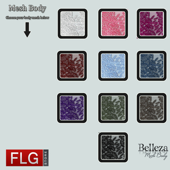 Second Life Marketplace - :: FLG Grace Body - HUD 10 Models