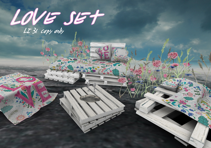 Second Life Marketplace - Boudoir -Love Set