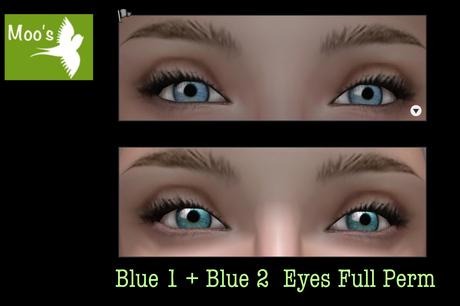 Second Life Marketplace - Pack eyes blue1+ blue2 full perm