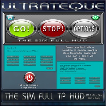 Second Life Marketplace - The Sim Full HUD
