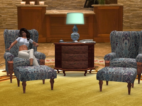 Second Life Marketplace - 5 Star Hotel Lobby set with animations and ...