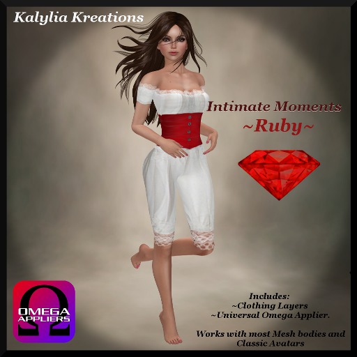 Second Life Marketplace - Kalylia Kreations: Intimate Moments - Ruby