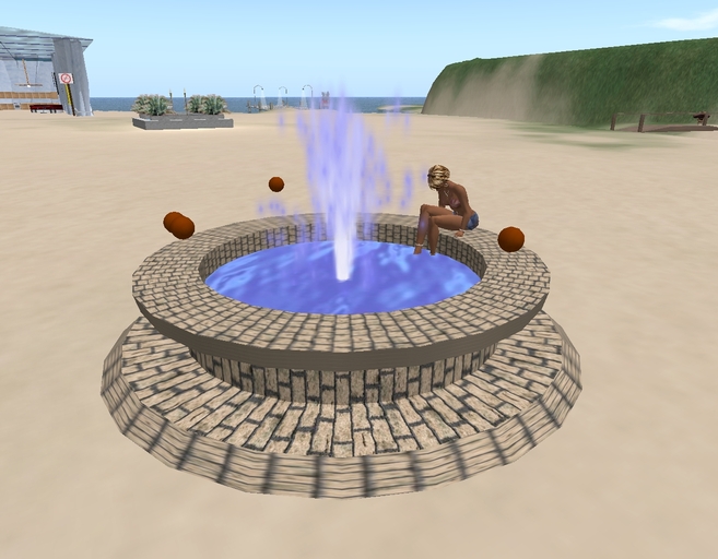 Second Life Marketplace - Gathering Water Fountain for Friends with ...