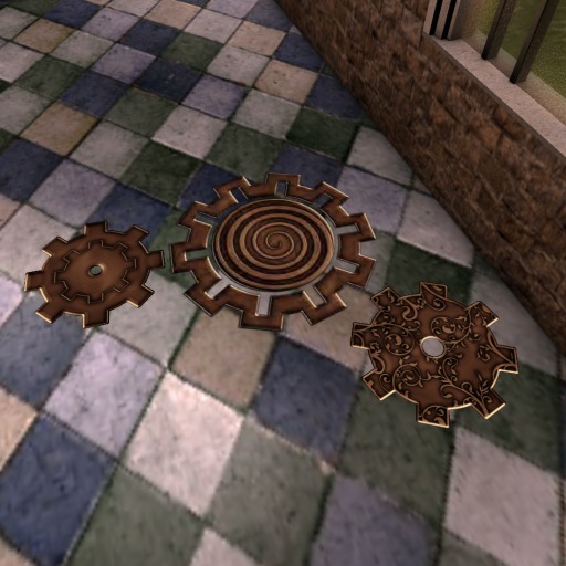 Second Life Marketplace - Spinning Steampunk Cogs (animated) - Cateau ...