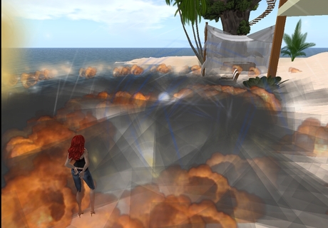 Second Life Marketplace - Exploding Rocket Chair