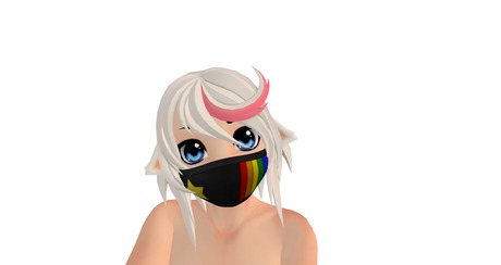 Second Life Marketplace - [TM] Kemono Rainbow Rave Masks : Hues