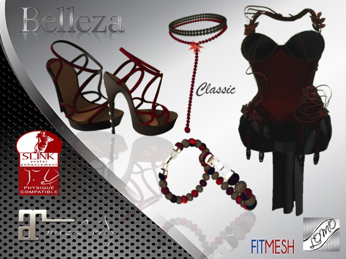 Second Life Marketplace - [ IBAN ] MESH CORSET BURLESQUE // MAITREYA ...