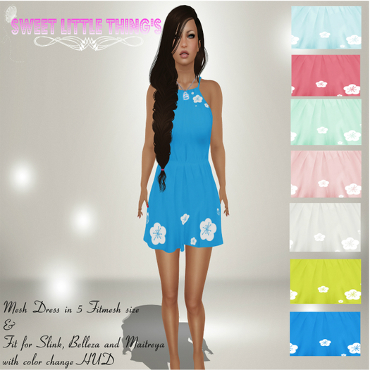 Second Life Marketplace - .::Sweet little Things::. Delia Dress