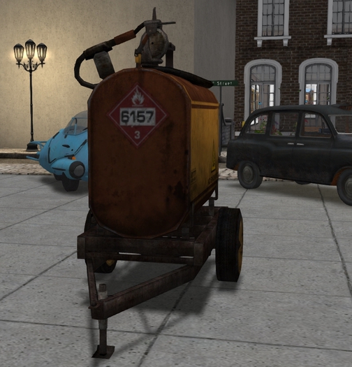 Second Life Marketplace - Fuel Tank mesh 7 prim urban