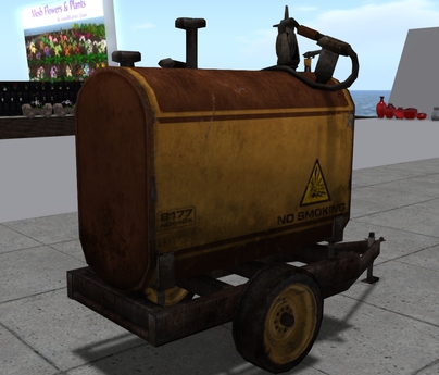 Second Life Marketplace - Fuel Tank mesh 7 prim urban