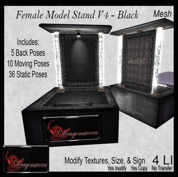 Second Life Marketplace - Female Model Stand V4