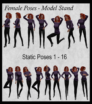Second Life Marketplace - Female Model Stand V4