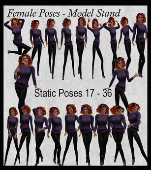 Second Life Marketplace - Female Model Stand V4