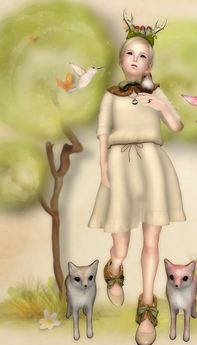 Second Life Marketplace - .Atomic. {Gacha} Sweet Deer - Mossy Slippers
