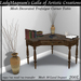Second Life Marketplace - LadyM's Mesh Decorated Trafalgar Corner Table ...
