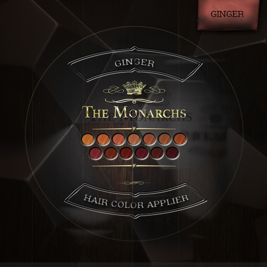 Second Life Marketplace - The Monarchs - Ginger Hair Applier