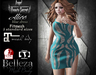 Second Life Marketplace - ::Angel Beauty Secret:::Alyce:: Blue Dress