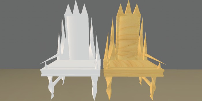 Second Life Marketplace - Untextured Model 2 (Blank and Default) Full ...