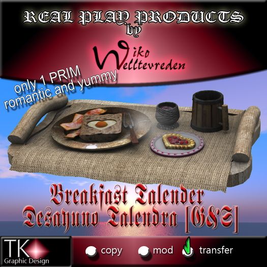 Second Life Marketplace - WIKO * Breakfast Talender * Desayuno Talendra ...