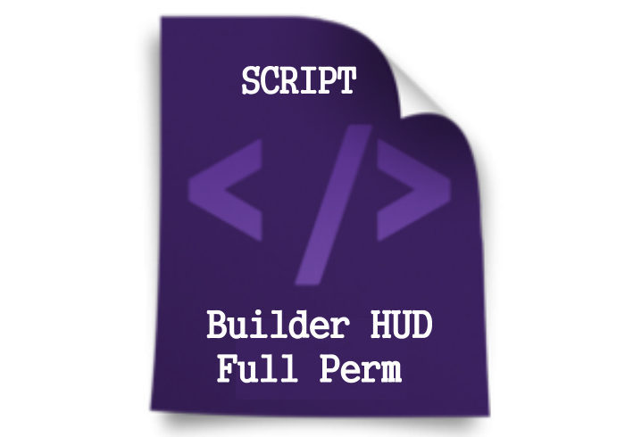 Second Life Marketplace - Builder HUD Full Perm
