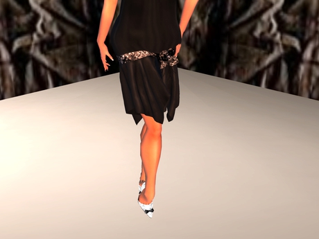 Second Life Marketplace - Roaring 20's Black Flapper dress complete ...