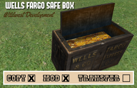 Second Life Marketplace - Wells Fargo Safe Box