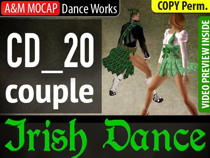 Second Life Marketplace - A&M: CD_20 Irish Jig 2 - (BENTO) - couple ...