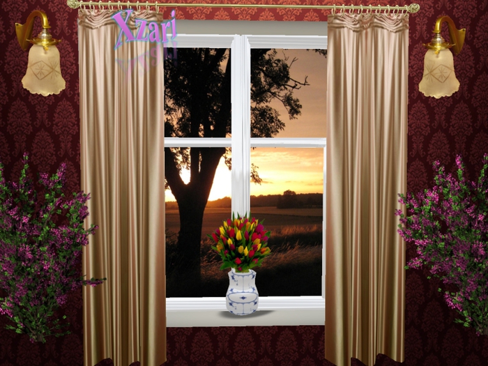 Second Life Marketplace - Xzari Mesh Cobber Ring Curtain - NewRealism