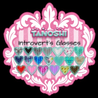 Second Life Marketplace - Tanoshi's Introvert Glasses