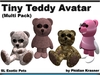 Second Life Marketplace - Tiny Teddy AVatars (Multi Pack)