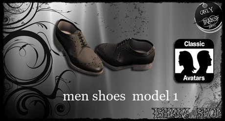 Second Life Marketplace - men shoes model 1