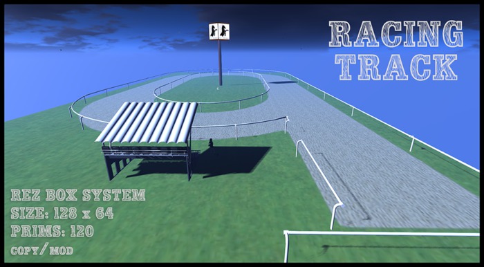 Second Life Marketplace - Racecourse - Racing Track 128x64
