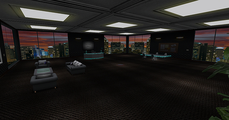 Second Life Marketplace - The NYC Office - Skybox *Furnished" MESH