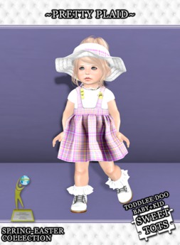 Second Life Marketplace - *Sweet Tots*~TD ~ Easter Spring G~ Pretty Plaid