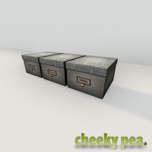 Second Life Marketplace - :CP: Industrial Storage Boxes