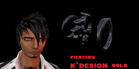 Second Life Marketplace - FULL PACK PIERCING K'design