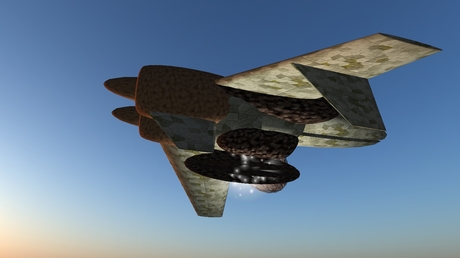 Second Life Marketplace - Leatherback single pilot spaceship or shuttle ...