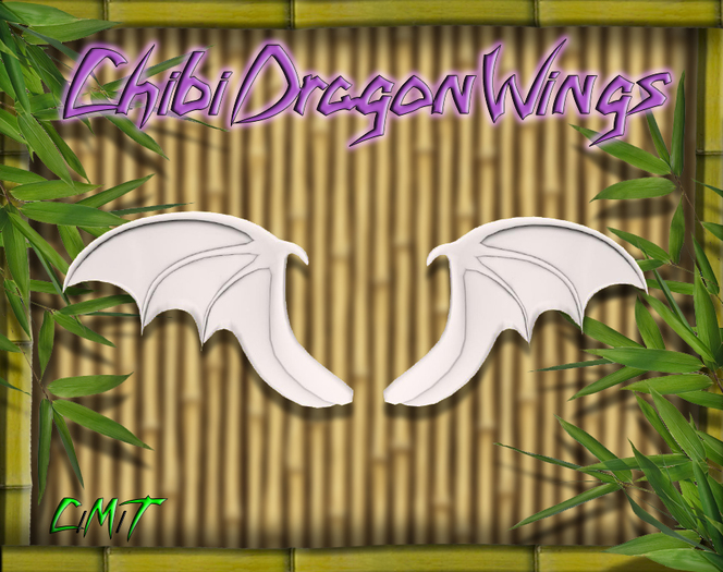 Second Life Marketplace - [MT] Chibi Dragon Wings