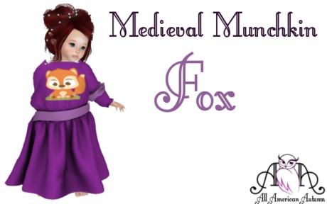 Second Life Marketplace - ~All American Autumn~ Medieval Munchkin's Fox ...